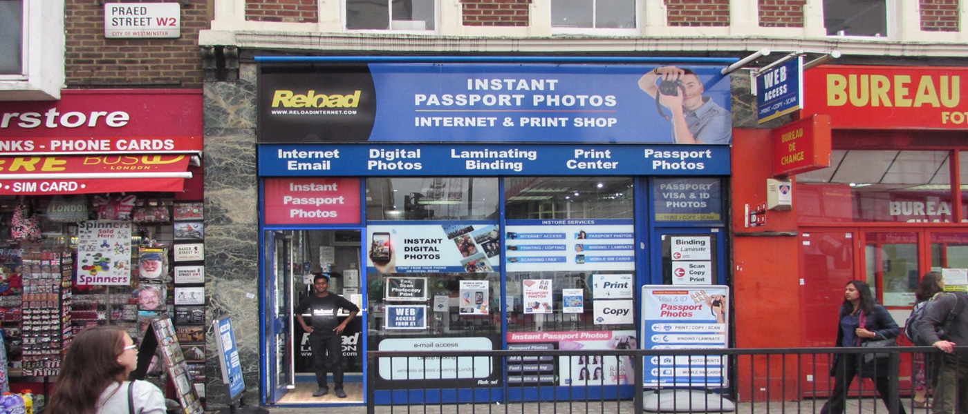 Internet Cafe with Printer in London