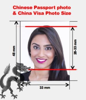 China Passport Photo & Chinese Visa photo in Paddington London