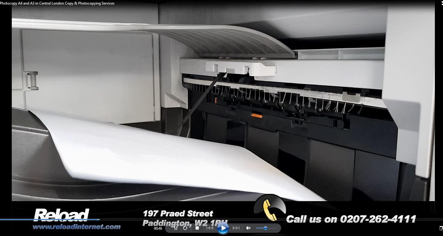 A4 & A3 Scaning service in London, scan your A4 or A3 documents instore