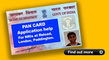 PAN Card Help Service - Visit us in London, Paddington