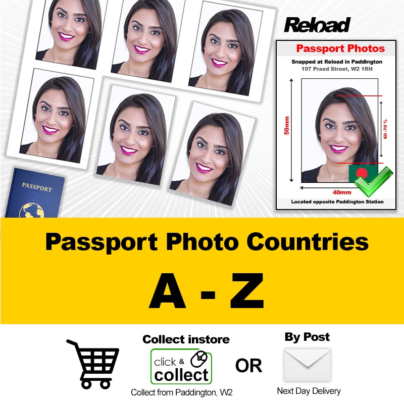 Passport Photo Size Guide for Every Country A-Z | Reload Internet
