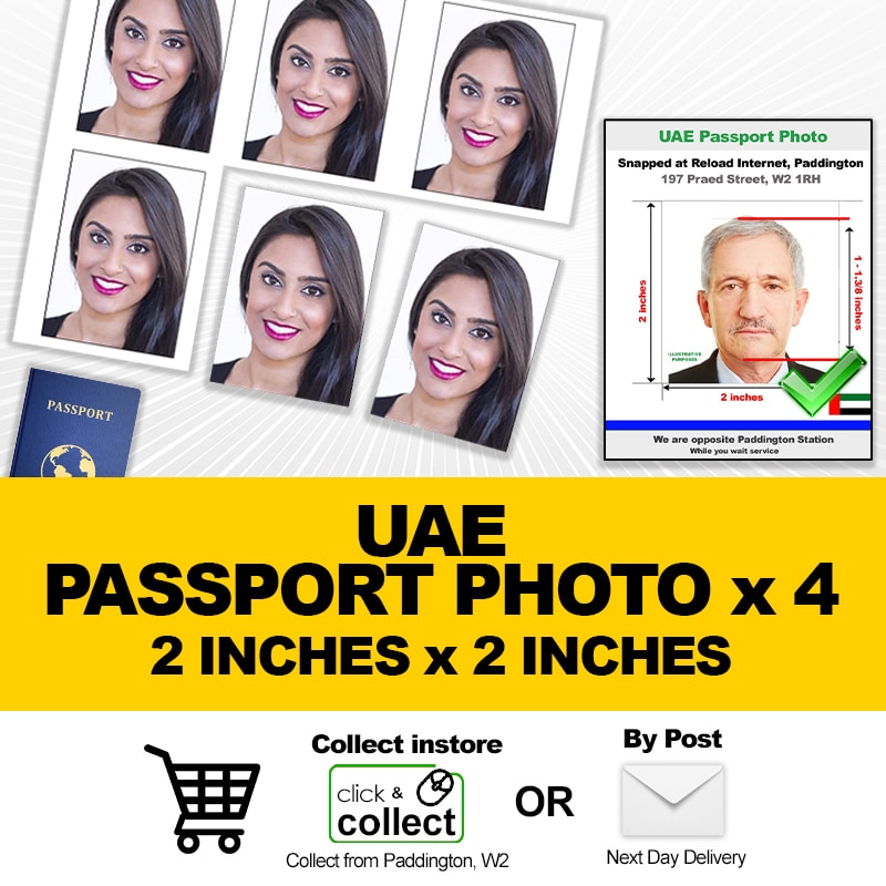 UAE Passport Photo and Dubai Visa Photo specifications