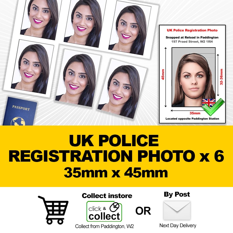 Police registration photo UK | Met Police Registration Proforma Photo